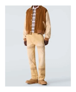 WALES BONNER Homecoming Cotton Corduroy Varsity Jacket