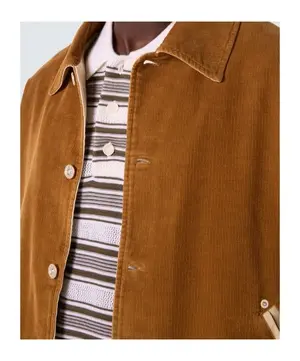 WALES BONNER Homecoming Cotton Corduroy Varsity Jacket