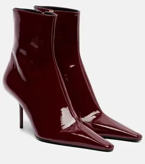 Victoria Beckham 75 Pointed-toe Ankle Boots