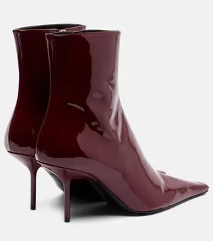 Victoria Beckham 75 Pointed-toe Ankle Boots