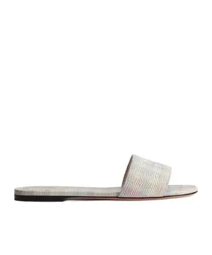 Dior Open-toe Slippers - White
