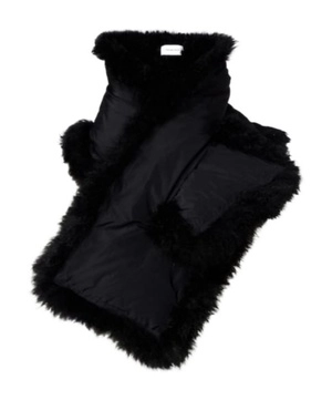 YVES SALOMON Reversible Shearling Down Scarf