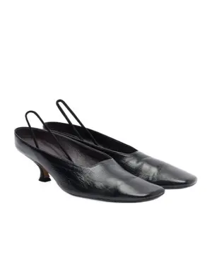 Calvin Klein Anna Leather Slingback Pumps