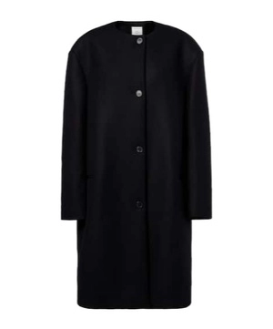 Calvin Klein Cora Wool And Cashmere Coat - Black