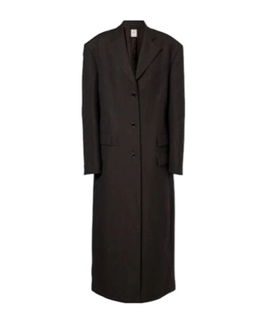 Calvin Klein Brooke Wool Coat - Black