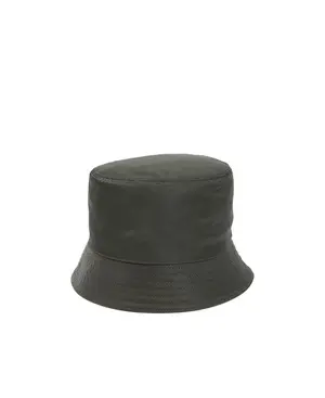Prada Logo Plaque Bucket Hat