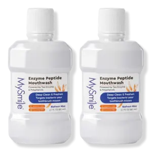 MYSMILE Tea Enzyme Peptide Mouthwash With Polyphenois - One-color