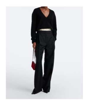 RÓHE Wool And Mohair Wide-leg Pants