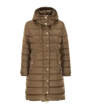 Max Mara Slim-fit Down Jacket - Brown