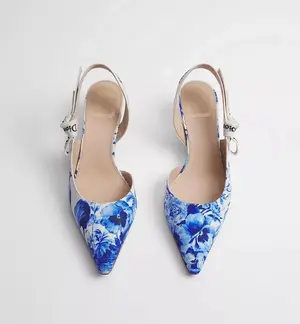Dior Pointed-toe High-heeled Sandals