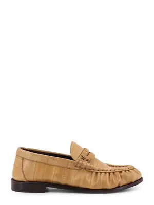 Saint Laurent Le Loafer Slip-on Loafers - Nude