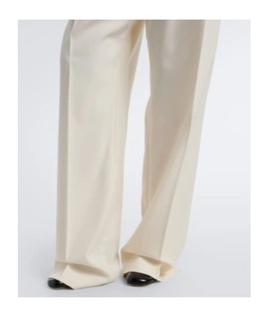 RÓHE High-rise Virgin Wool Wide-leg Pants