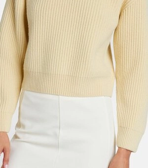 JIL SANDER Ribbed-knit Wool Sweater