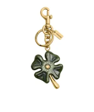 COACH Four-leaf Clover Handbag Charm