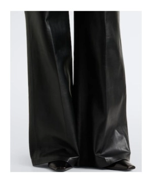 Dorothee Schumacher Leather Flared Pants