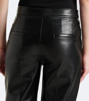 Dorothee Schumacher Leather Flared Pants