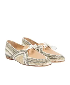 GABRIELA HEARST Hays Crochet Moccasins