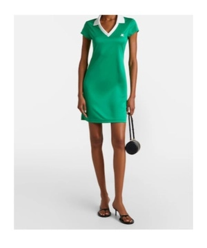 COURREGES Jersey Polo Dress