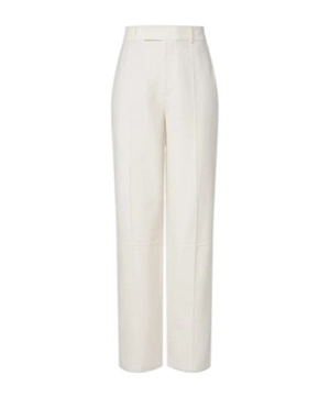 RÓHE Wool-blend Wide-leg Pants - White