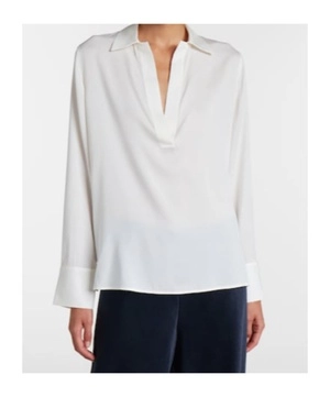 Vince Silk-blend Blouse