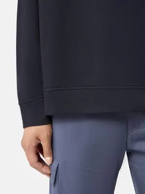 Stone Island Logo Patch Crewneck Sweatshirt
