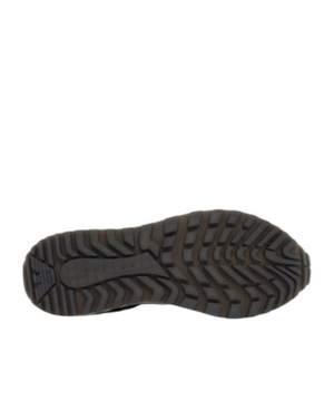 Emporio Armani Logo-plaque Panelled Sneakers - Brown
