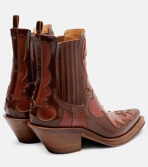 Gabriela Hearst Cassidy Leather Cowboy Boots
