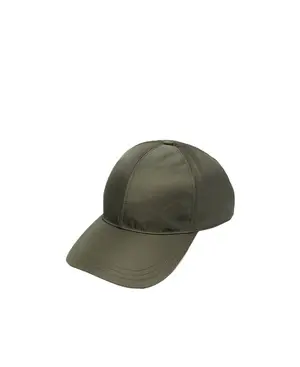 Prada Logo Plaque Baseball Cap - Green