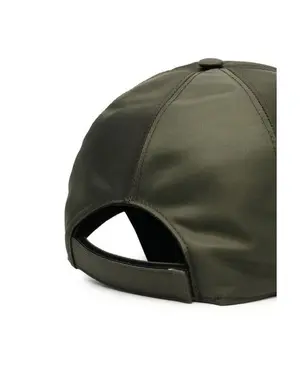 Prada Logo Plaque Baseball Cap