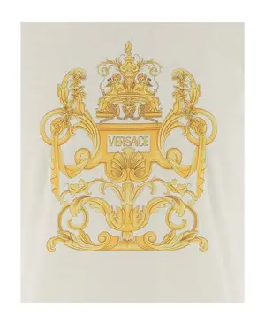 Versace Baroque-pattern Print T-shirt