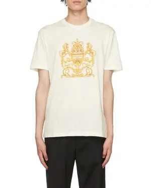 Versace Baroque-pattern Print T-shirt