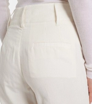 Gabriela Hearst Ianthe Cotton Corduroy Flared Pants