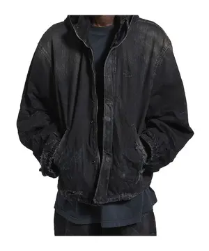 Balenciaga Hooded Workwear Jacket