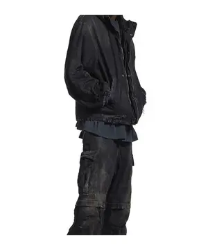 Balenciaga Hooded Workwear Jacket