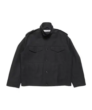 Acne Studios Cotton Satin Blouson Jacket