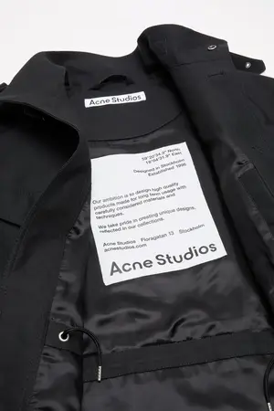 Acne Studios Cotton Satin Blouson Jacket