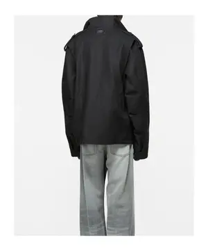 Acne Studios Cotton Satin Blouson Jacket