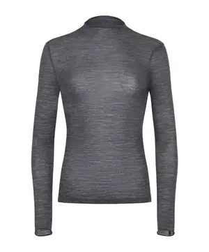 ALYSI Long Sleeve High Neck Top