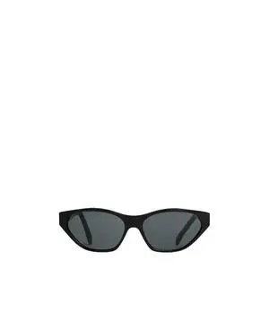 Celine Cat Eye Sunglasses In Acetate - Black