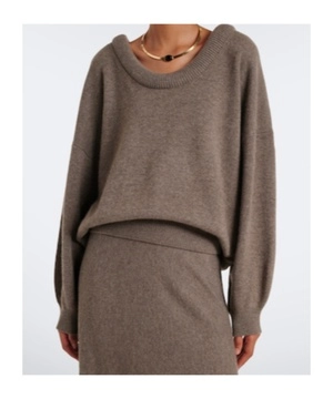 LISA YANG Doria Off-shoulder Cashmere Sweater