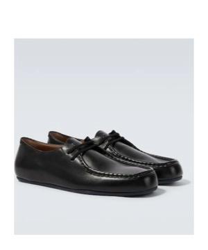 JIL SANDER Leather Lace-up Boots