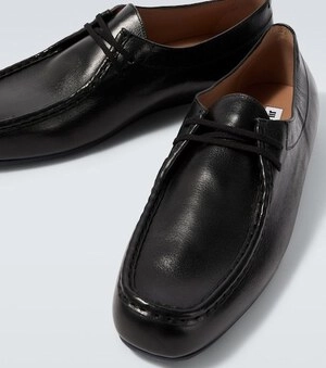 JIL SANDER Leather Lace-up Boots