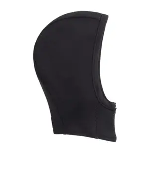 Valentino Garavani Vlogo Signature Jersey Hood With Zip - Black