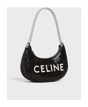 Celine Sequined Shoulder Bag