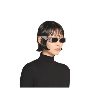 Balenciaga Rectangular Frame Sunglasses