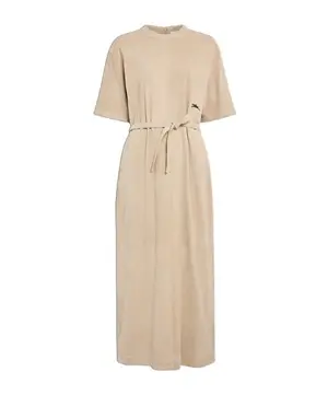 Longchamp Leather Long Dress