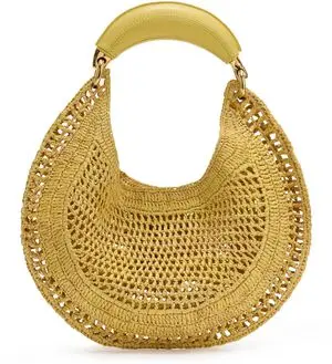 Chloé Raffia Crocheted Handbag