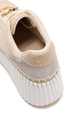 Chloé Color-block Flatform Sneakers