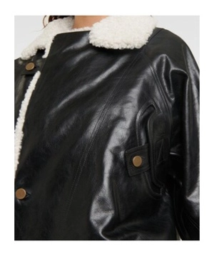 Dodo Bar Or Menash Shearling-lined Leather Jacket