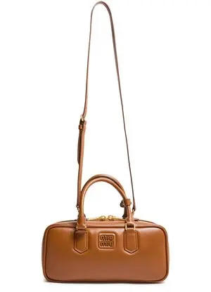 Miu Miu Arcadie Leather Handbag